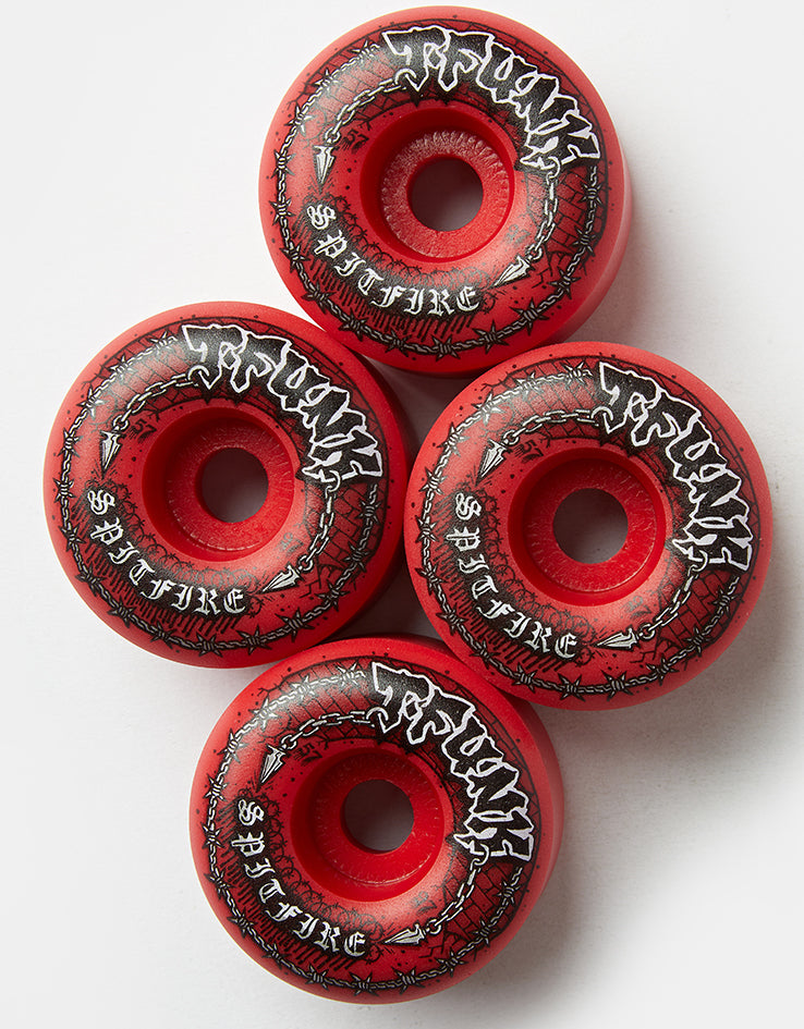 Spitfire T-Funk Raw Formula Four Radial Full 97d Skateboard Wheels - 57mm